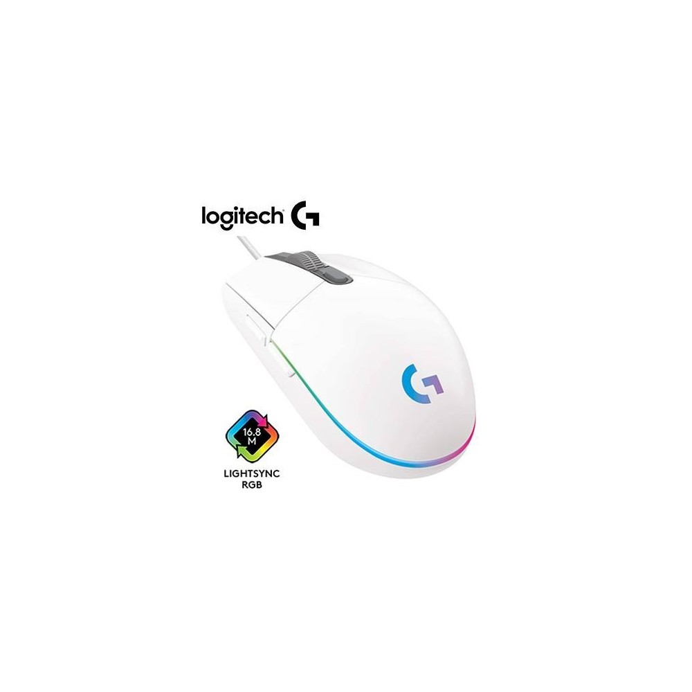 Logitech G203 LIGHTSYNC - Mouse Gaming RGB con 8,000 DPI